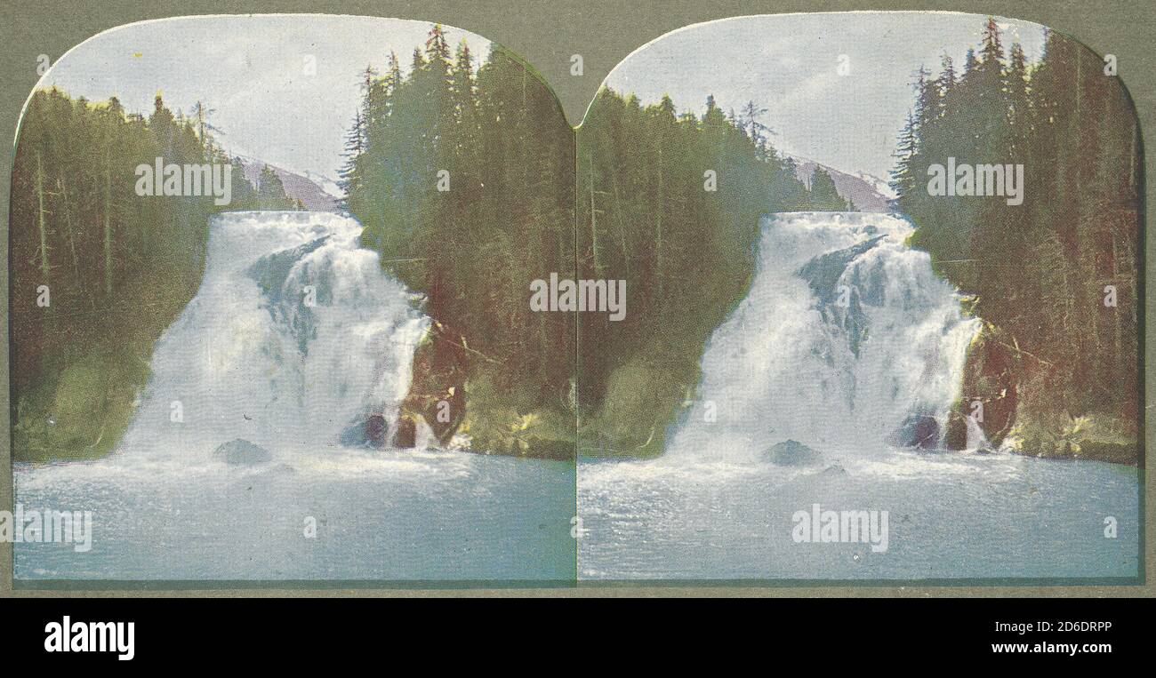 Christian Falls, Alice Bay, Alaska, 1880s-90s Stock Photo - Alamy