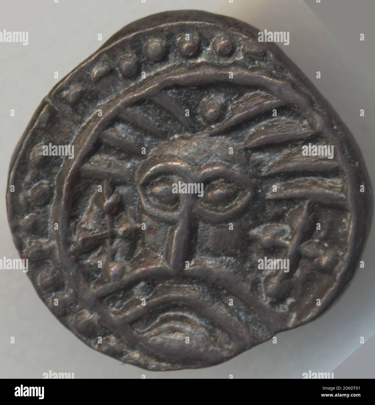 Anglo-Saxon Sceat, Anglo-Saxon, 7th-8th century Stock Photo - Alamy