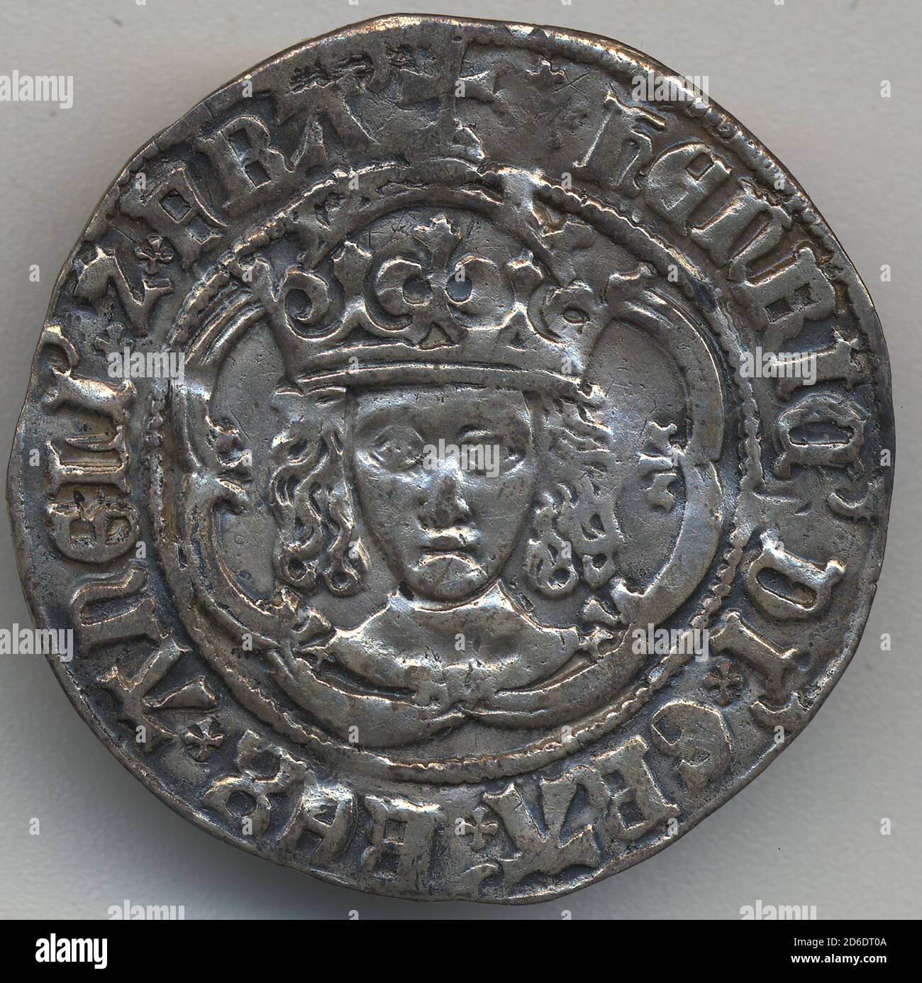Silver half groat hi-res stock photography and images - Alamy