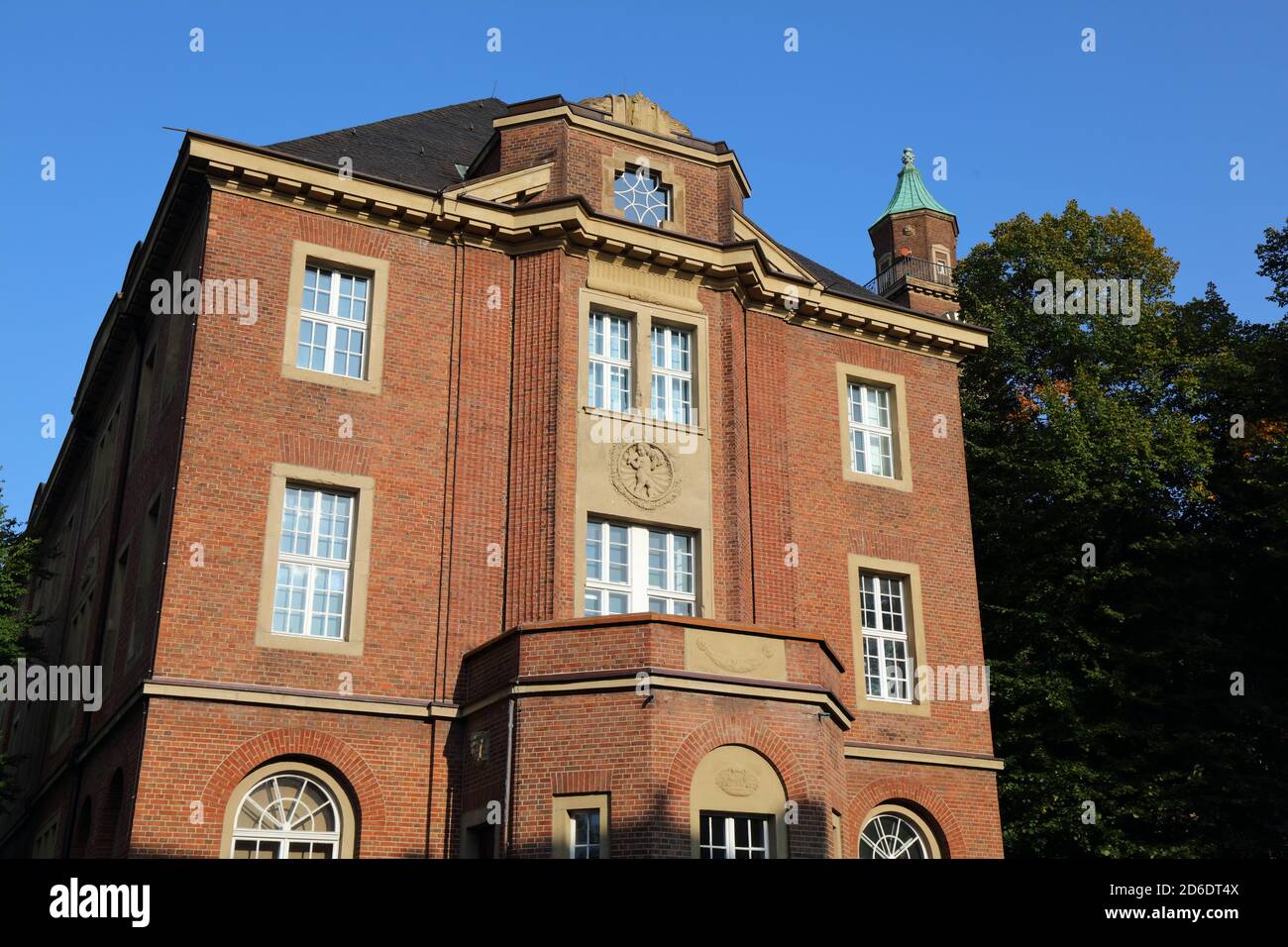 Herne city, Germany. Town Hall (Rathaus) building - local government ...