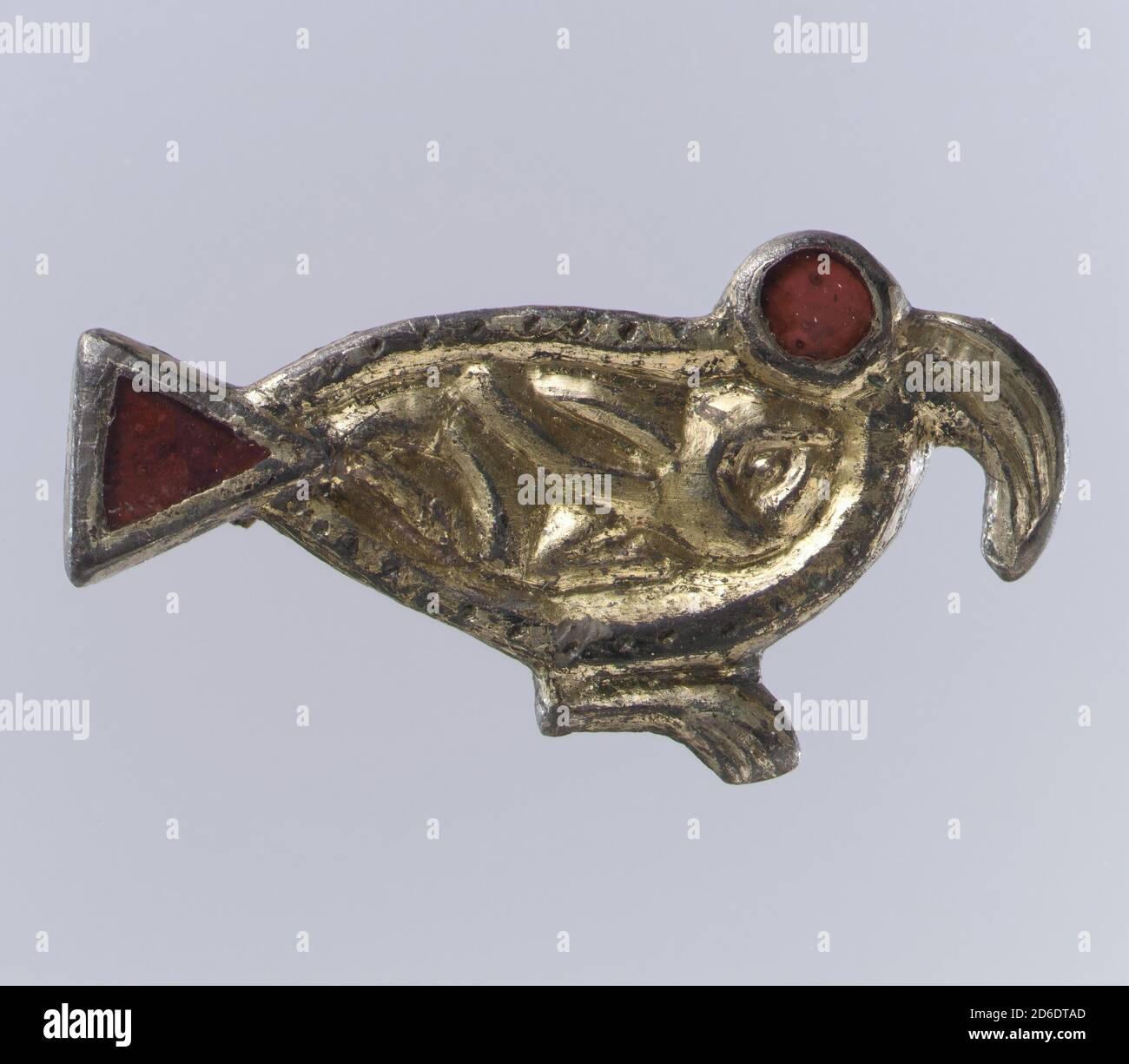 Bird-Shaped Brooch, Anglo-Saxon, 500-550 Stock Photo - Alamy