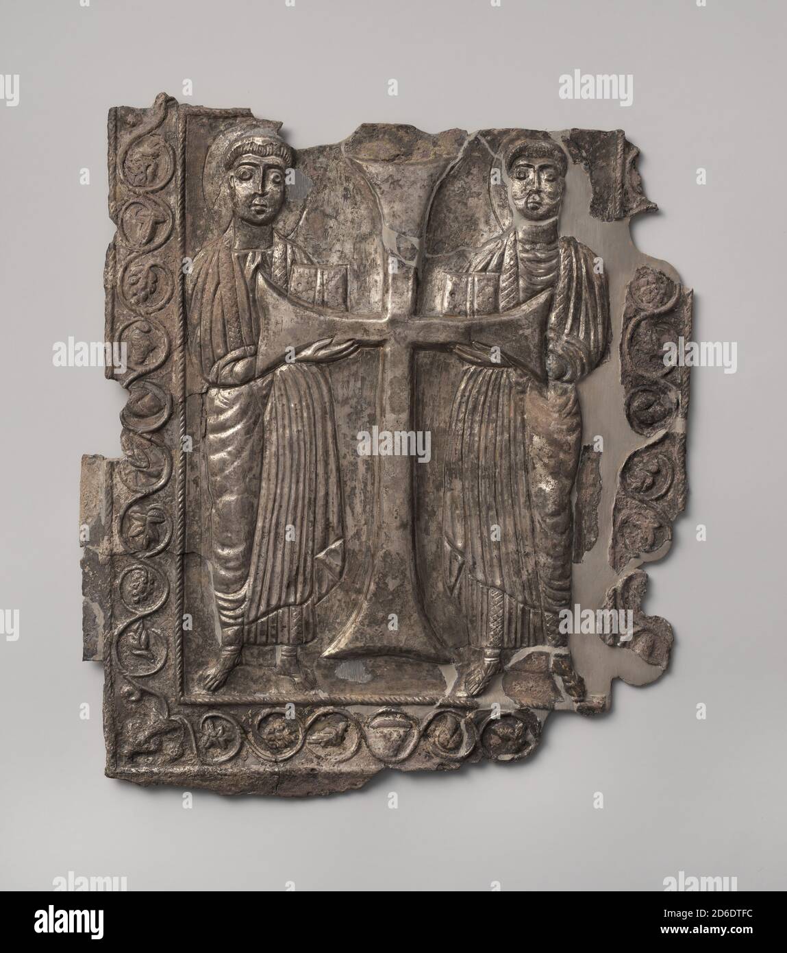Plaque with Two Saints, Byzantine, 6th century. Closely resemble early ...