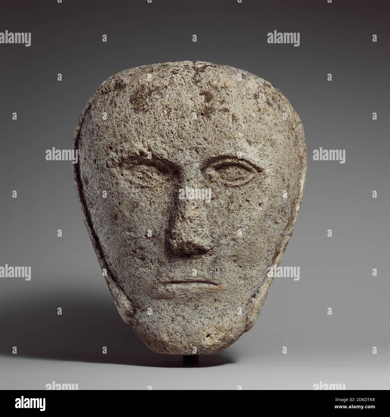 Head of a Man Wearing a Cap or Helmet, Celtic, possibly 2nd-3rd century ...