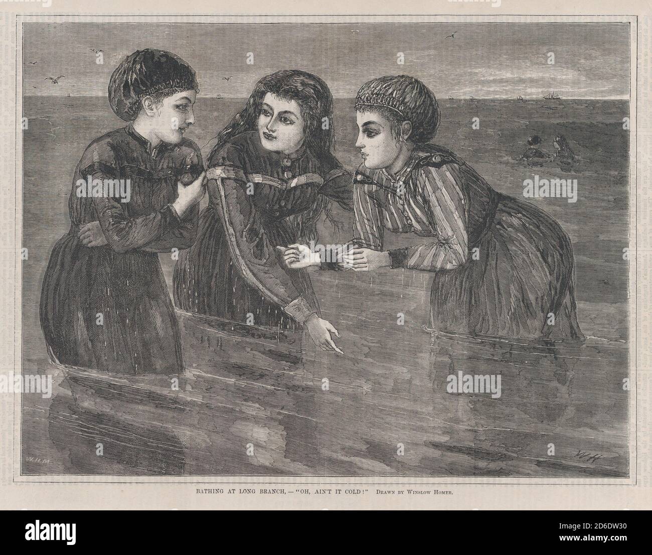 Bathing costume 19th century hi-res stock photography and images - Alamy