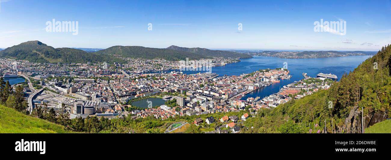 Bergen panorama hi-res stock photography and images - Alamy