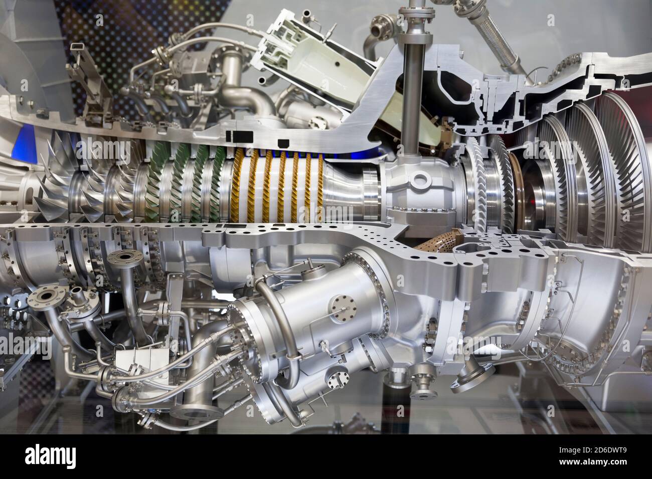 Cross section of a turbine Stock Photo - Alamy