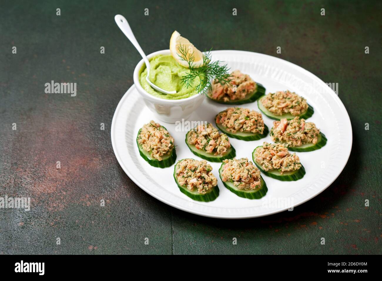 Salmon dill cucumber pate hi-res stock photography and images - Alamy