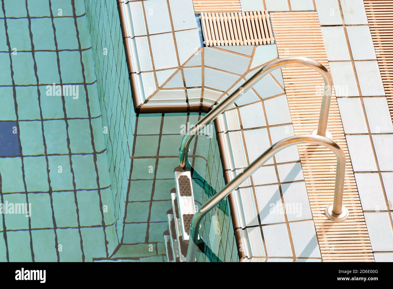 swimming pool in beautiful park Stock Photo - Alamy