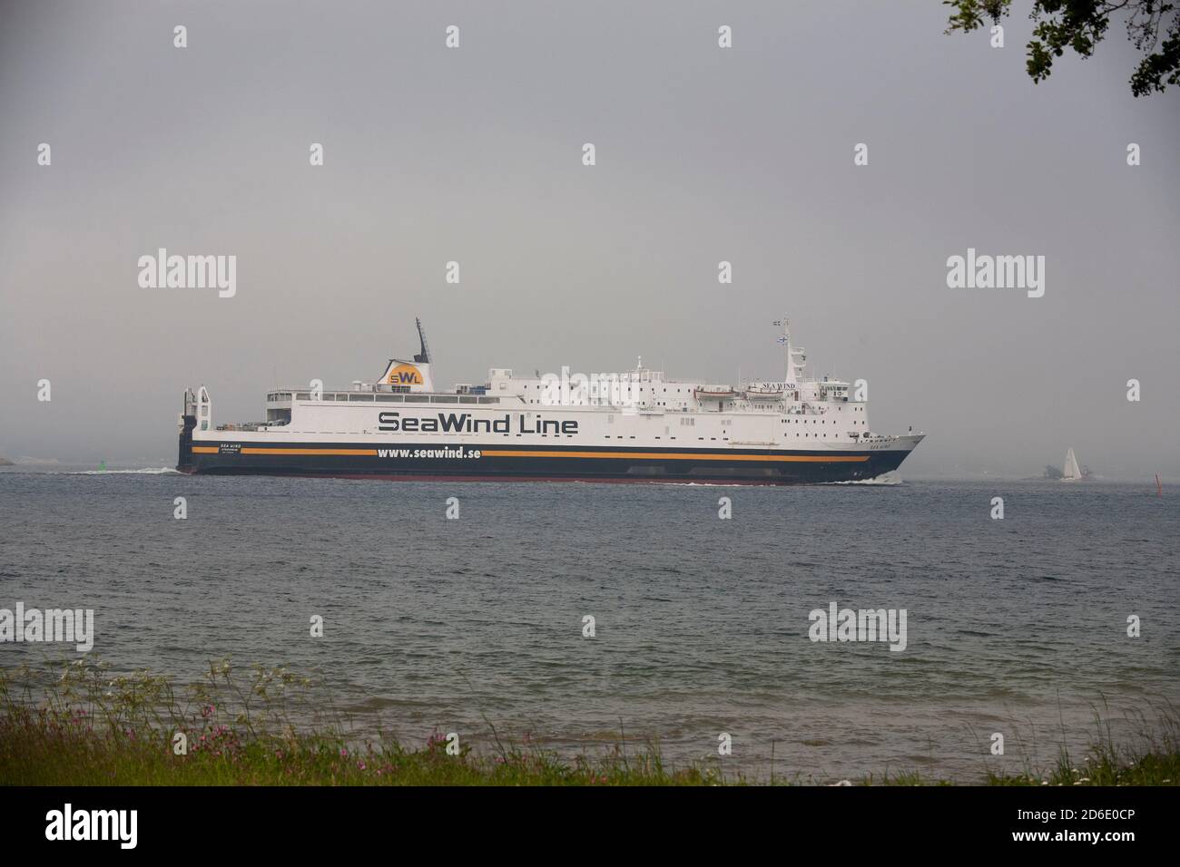 SEA WIND FERRY dedicated to cargo betwen Stockholm and Turkku.Sea wind ...