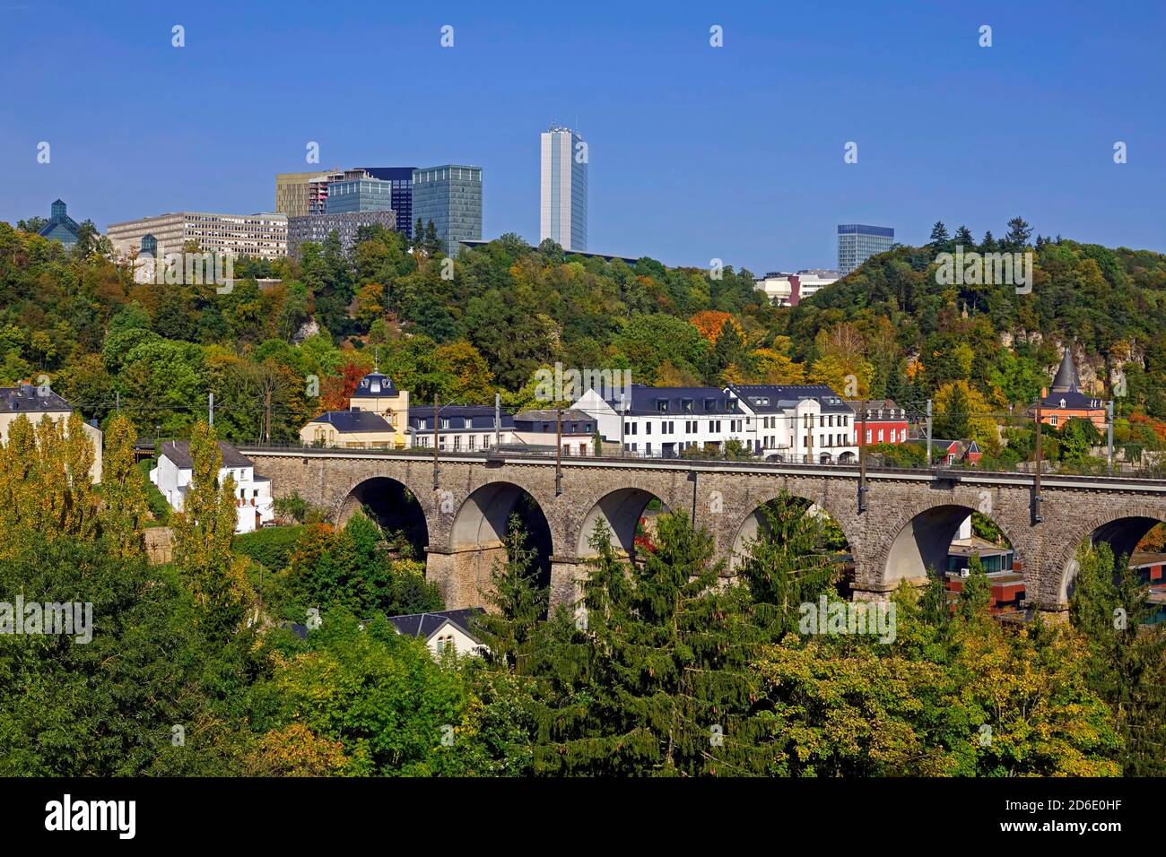 Luxembourg viaduct hi-res stock photography and images - Alamy
