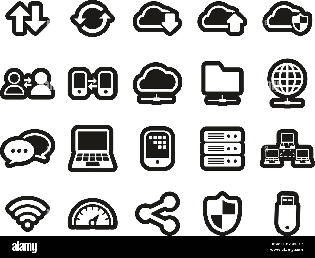 Peer to peer protocol Stock Vector Images - Alamy