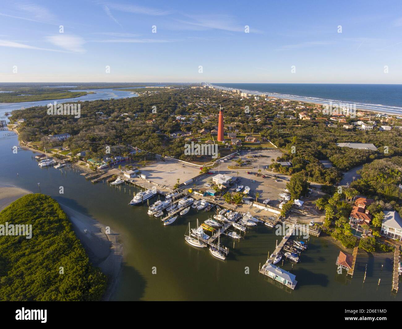 Ponce de Leon Inlet Lighthouse is a National Historic Landmark in town ...