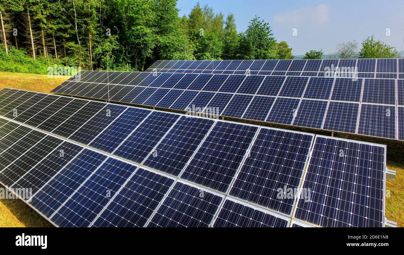 Solar system, Konz, Rhineland-Palatinate, Germany Stock Photo - Alamy