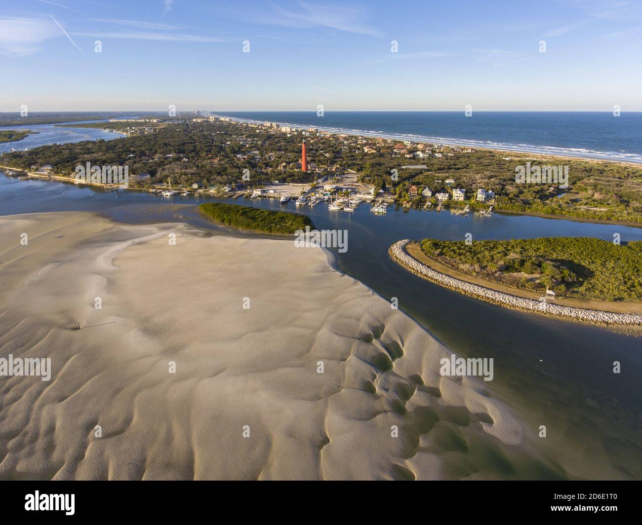 Ponce de Leon Inlet Lighthouse is a National Historic Landmark in town ...