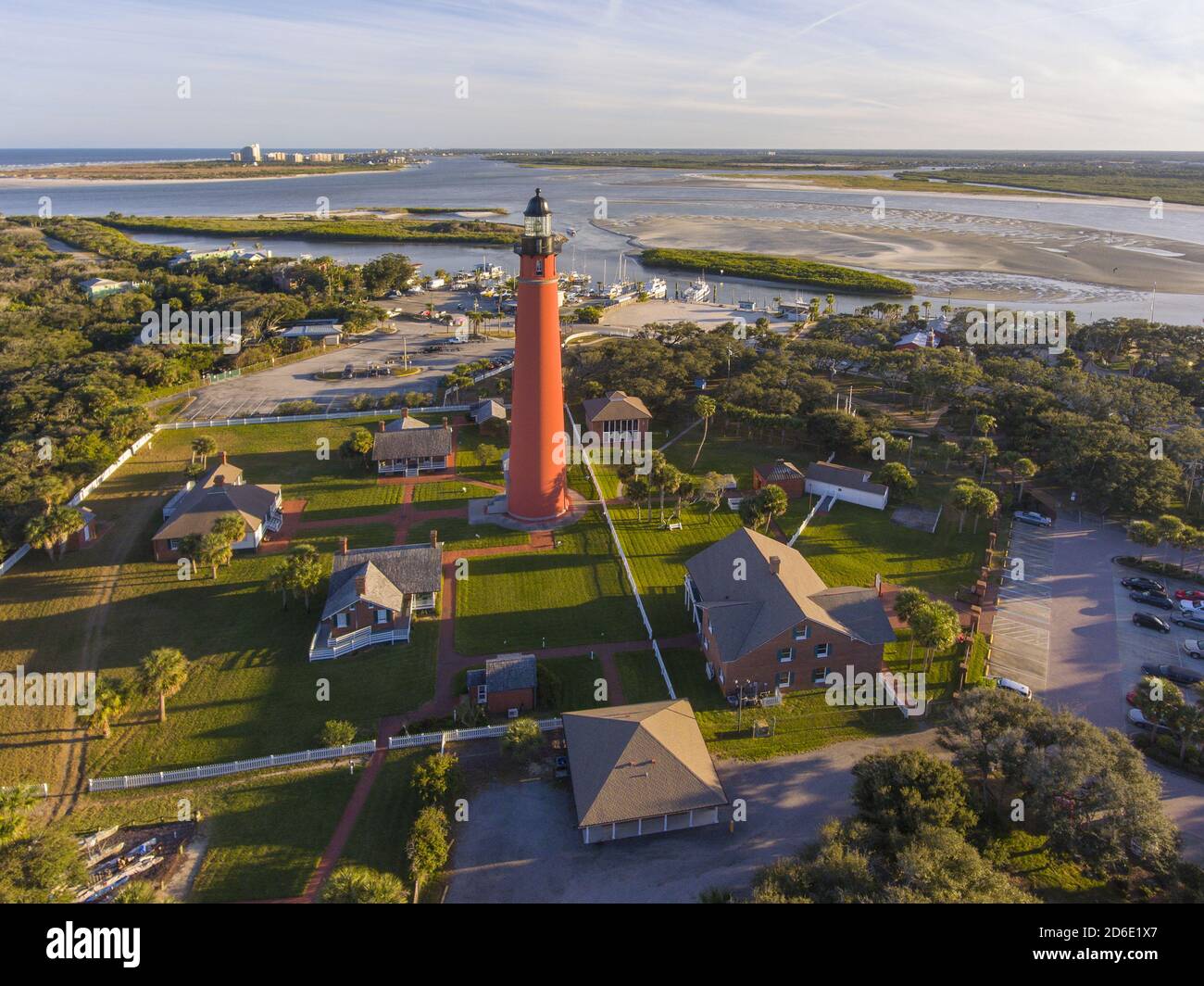 Ponce de Leon Inlet Lighthouse is a National Historic Landmark in town ...