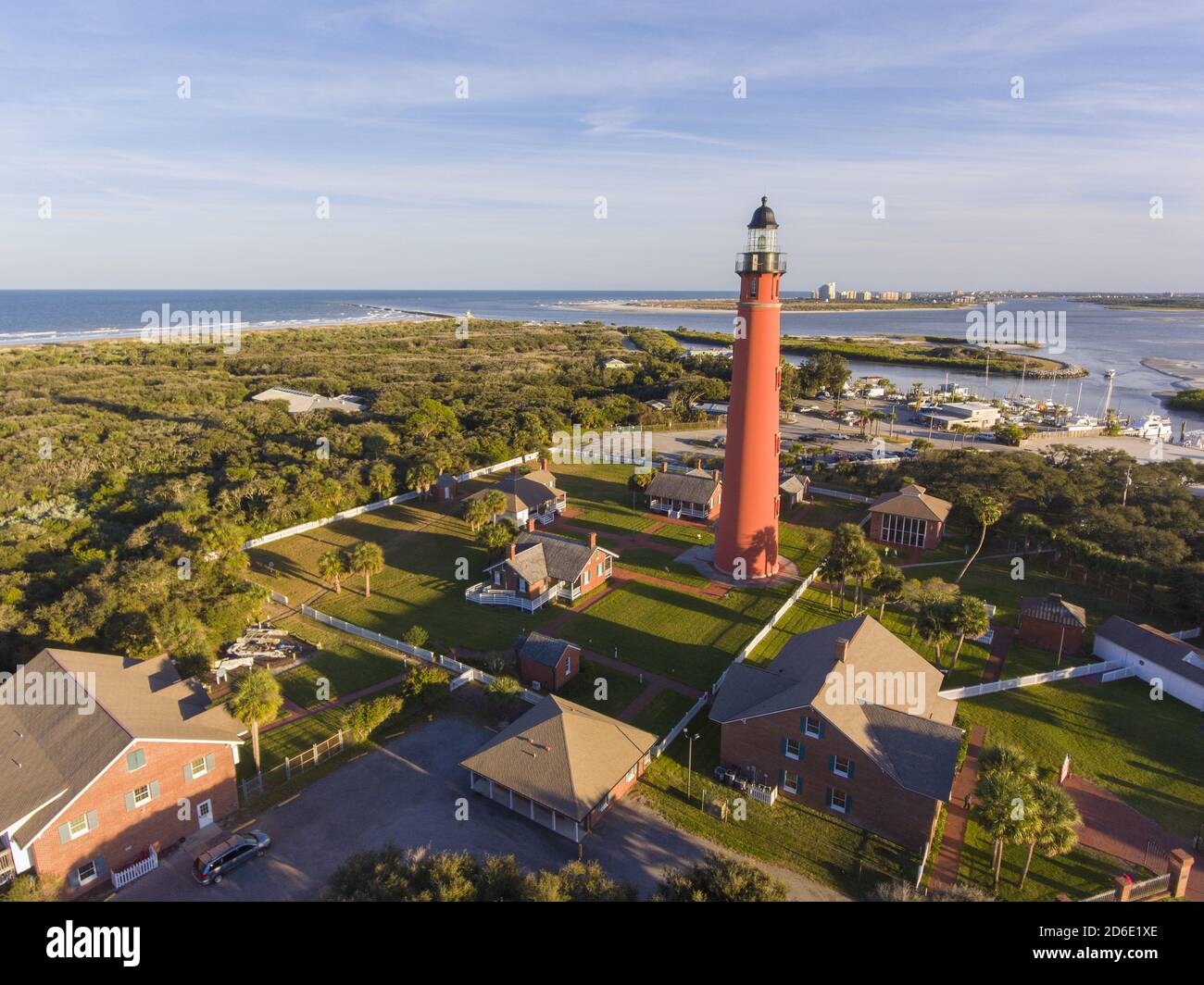 Ponce de Leon Inlet Lighthouse is a National Historic Landmark in town ...