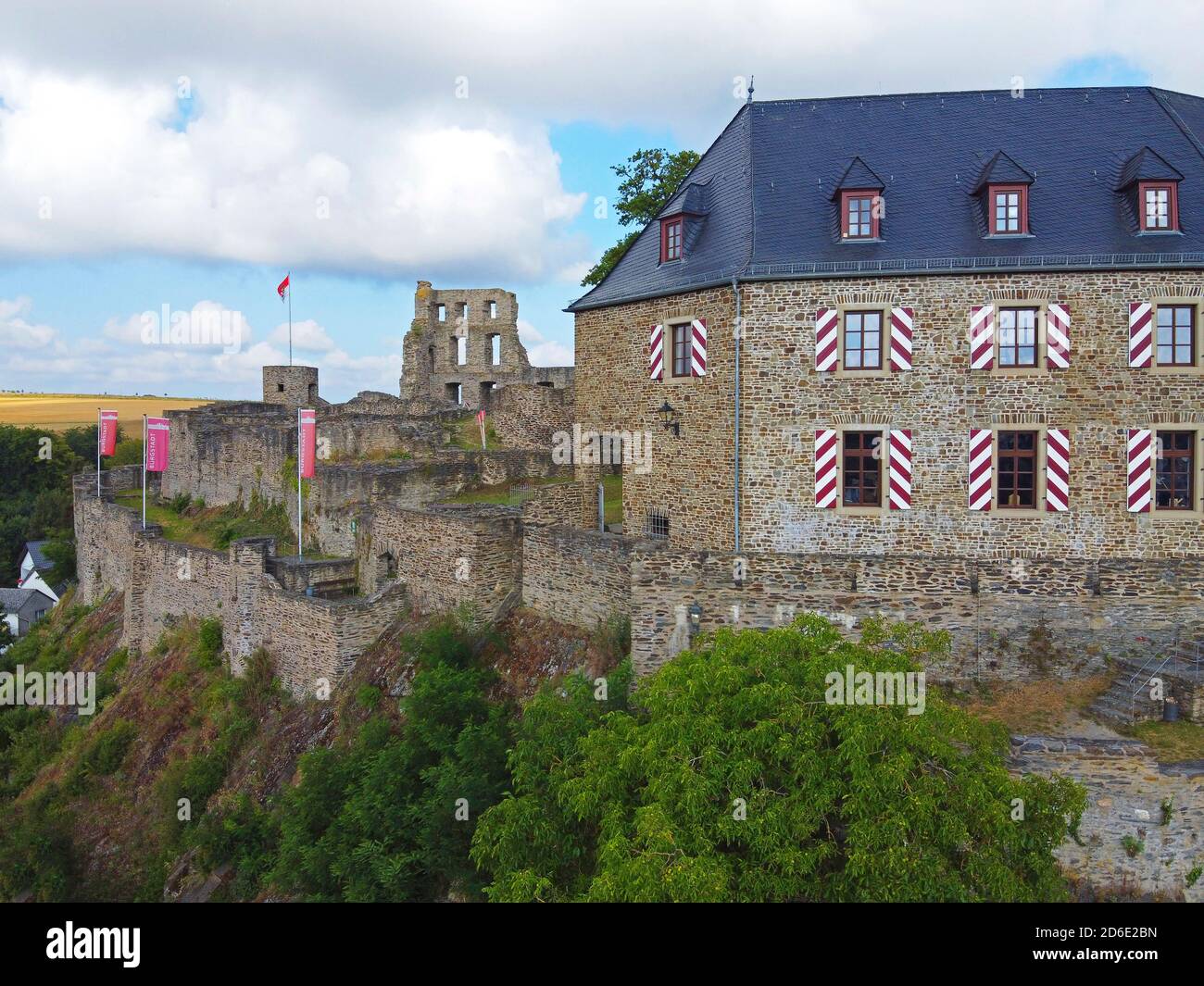 Kastellaun Castle with House of Regional History, Kastellaun, Hunsrück ...