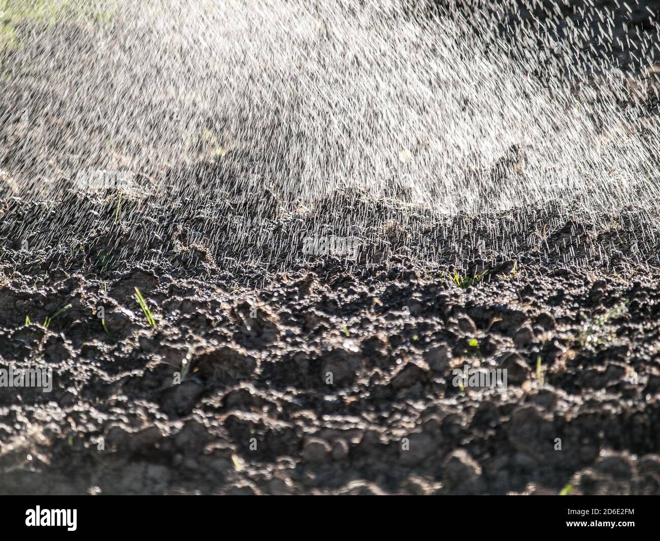 Rain falling on farm land hi-res stock photography and images - Alamy