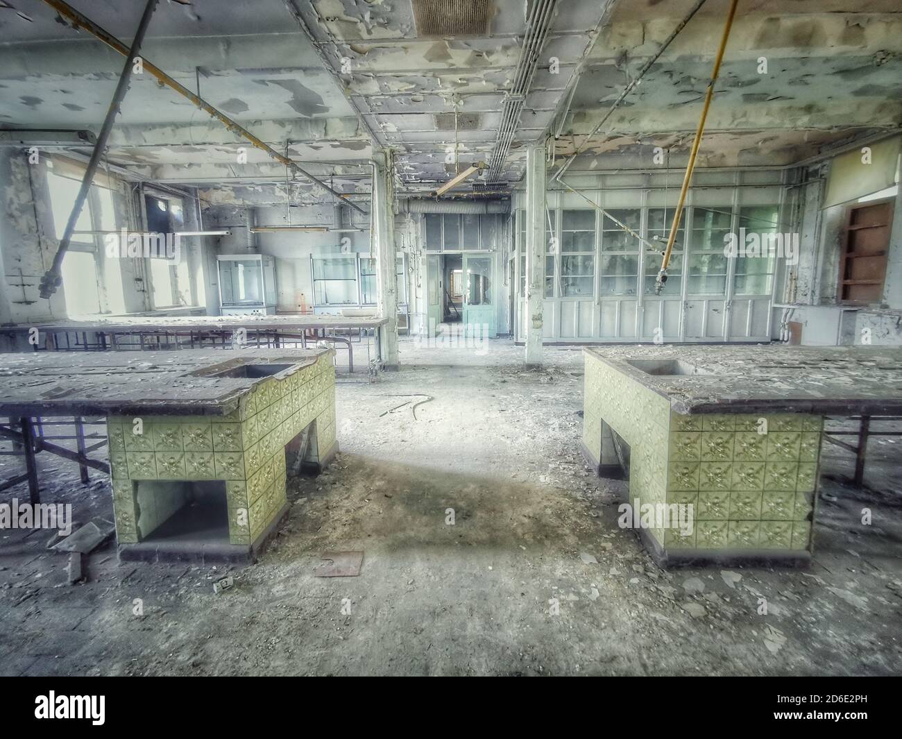 Lost Place, old abandoned laboratory Stock Photo - Alamy