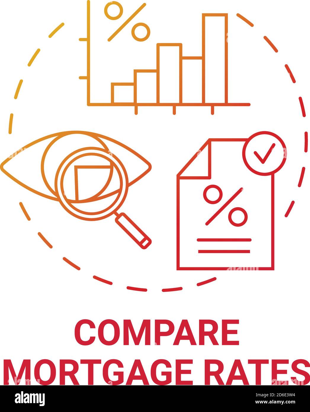 Saving money interest rate Stock Vector Images - Alamy