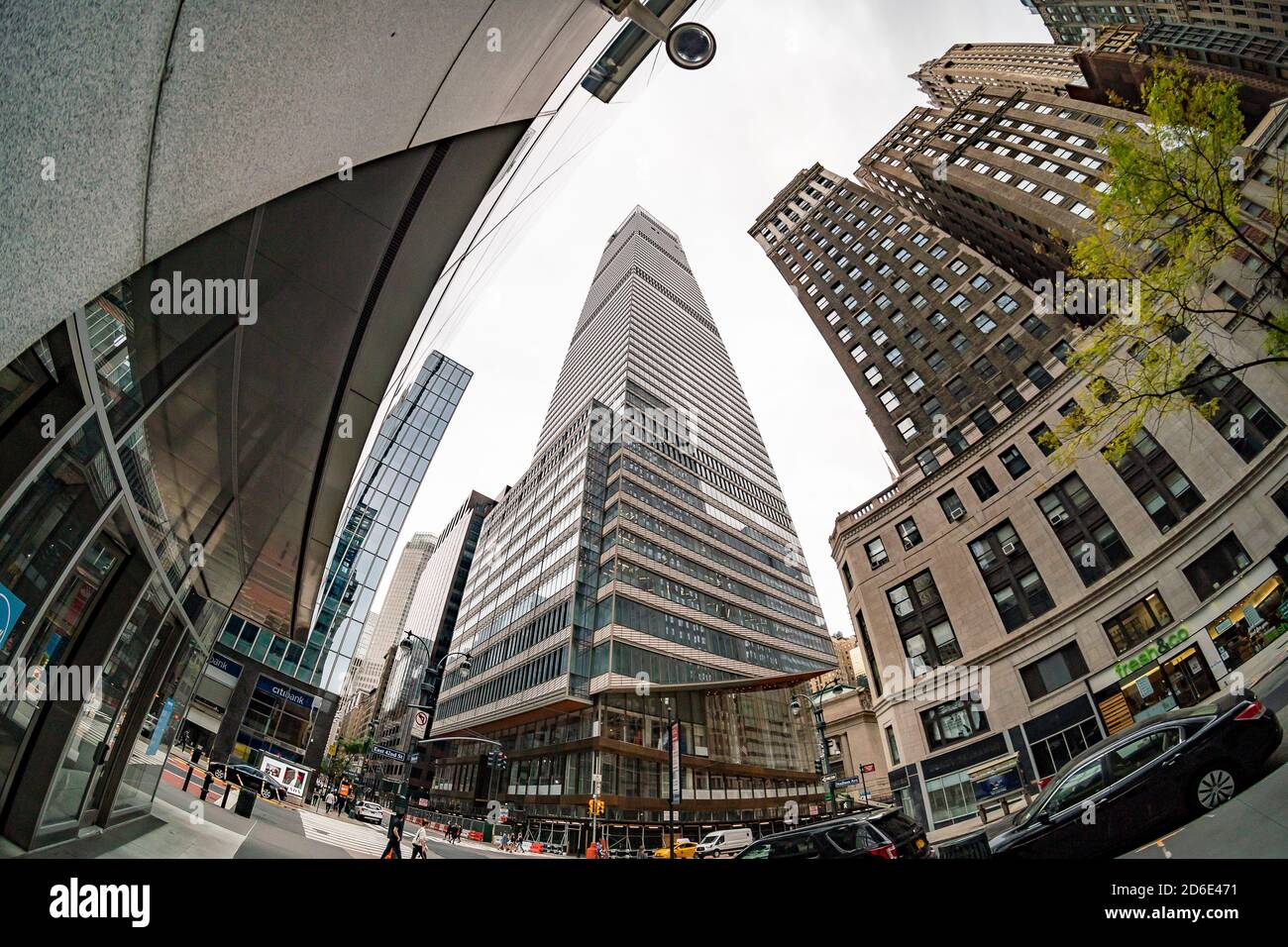The One Vanderbilt Place skyscraper on the western side of Grand ...