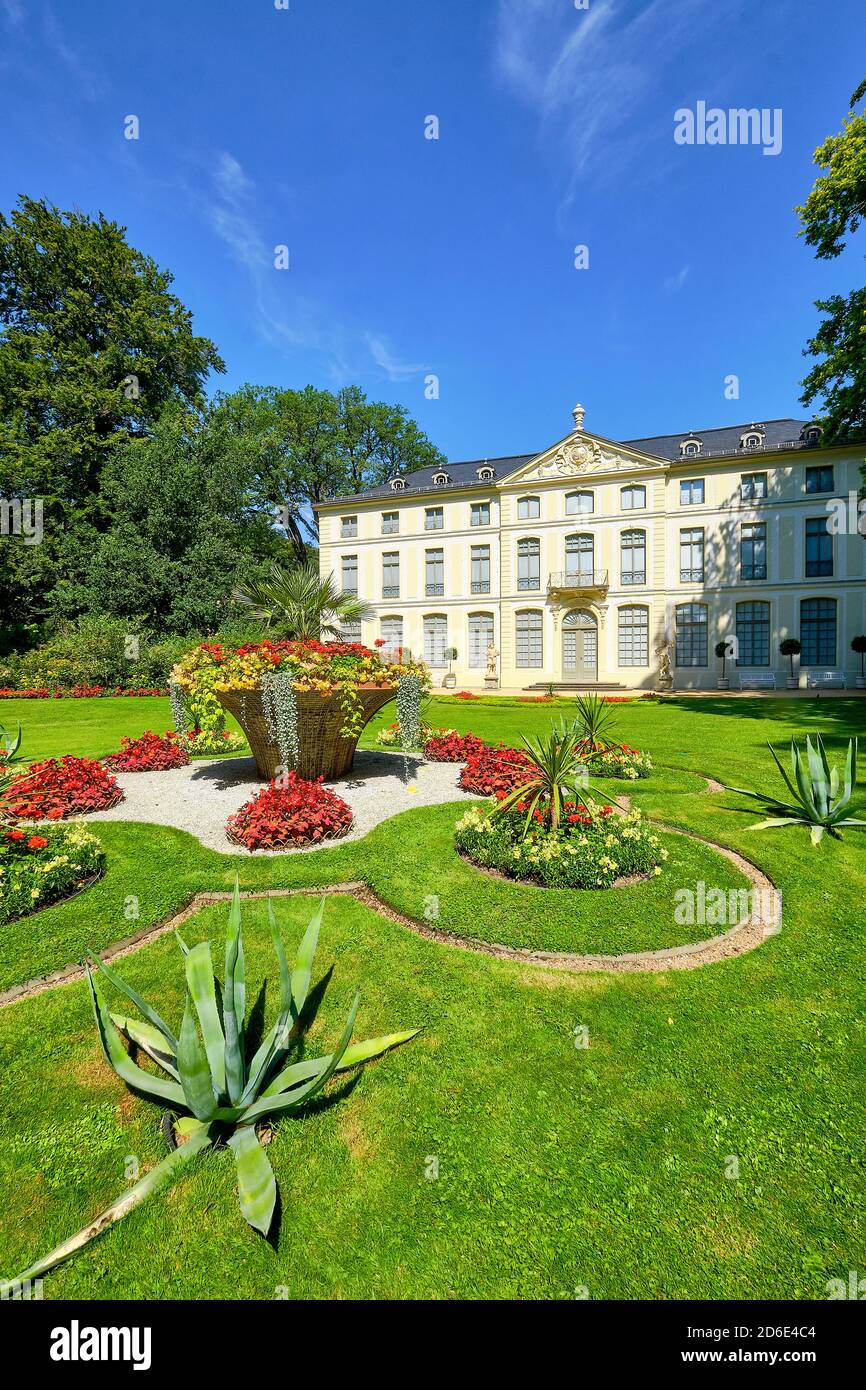 Summer palace in the park of Greiz, Thuringia, Germany Stock Photo - Alamy