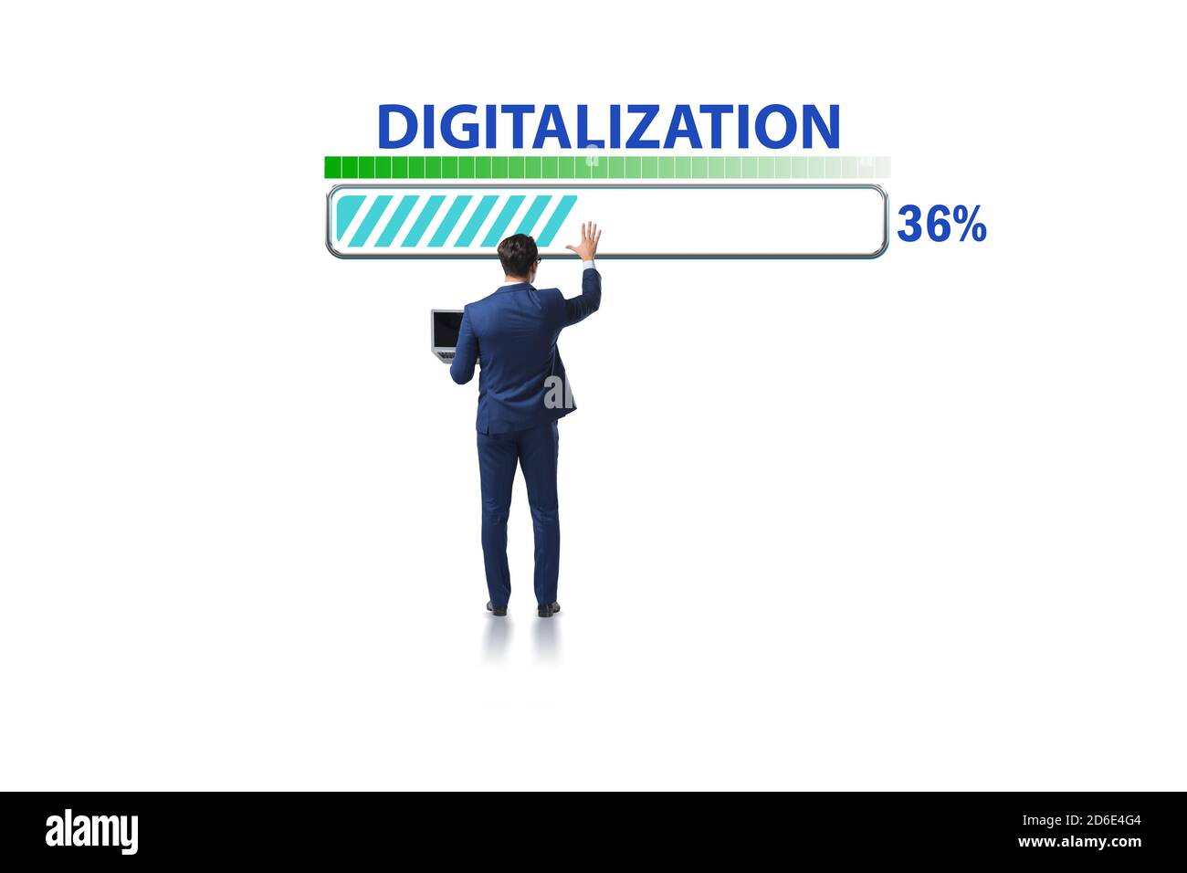 Digital transformation and the digitalization concept Stock Photo - Alamy