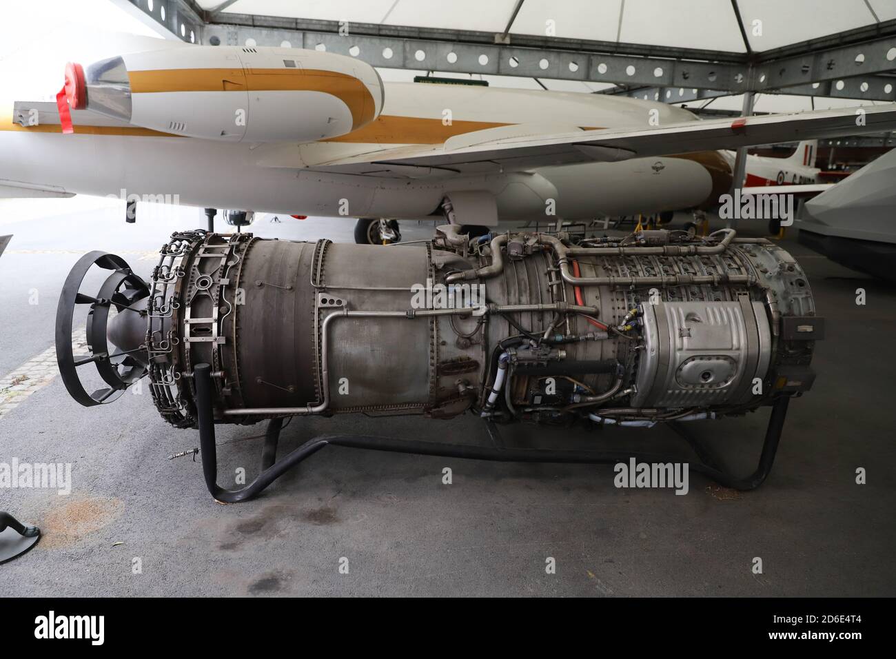 ISTANBUL, TURKEY - SEPTEMBER 20, 2020: 1963 General Elecrtic J79 ...