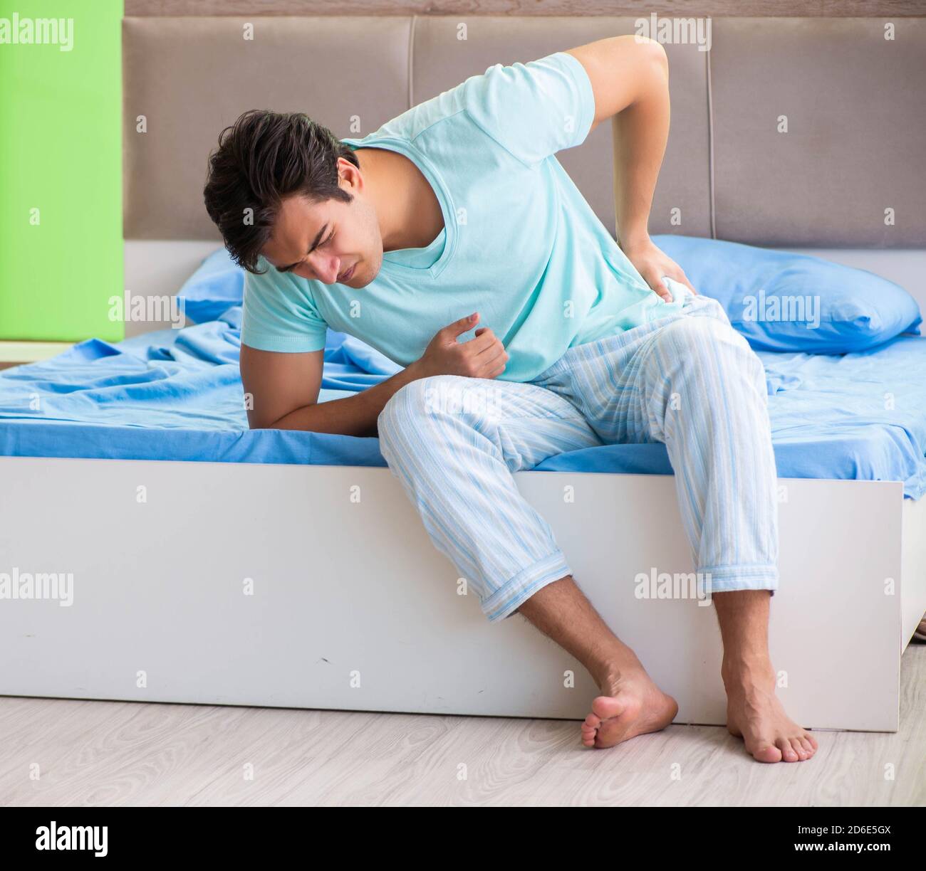 The man suffering from sleeping disorder and insomnia Stock Photo - Alamy