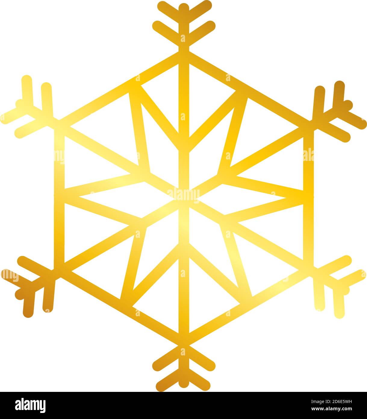 snowflake of winter season vector design Stock Vector Image & Art - Alamy