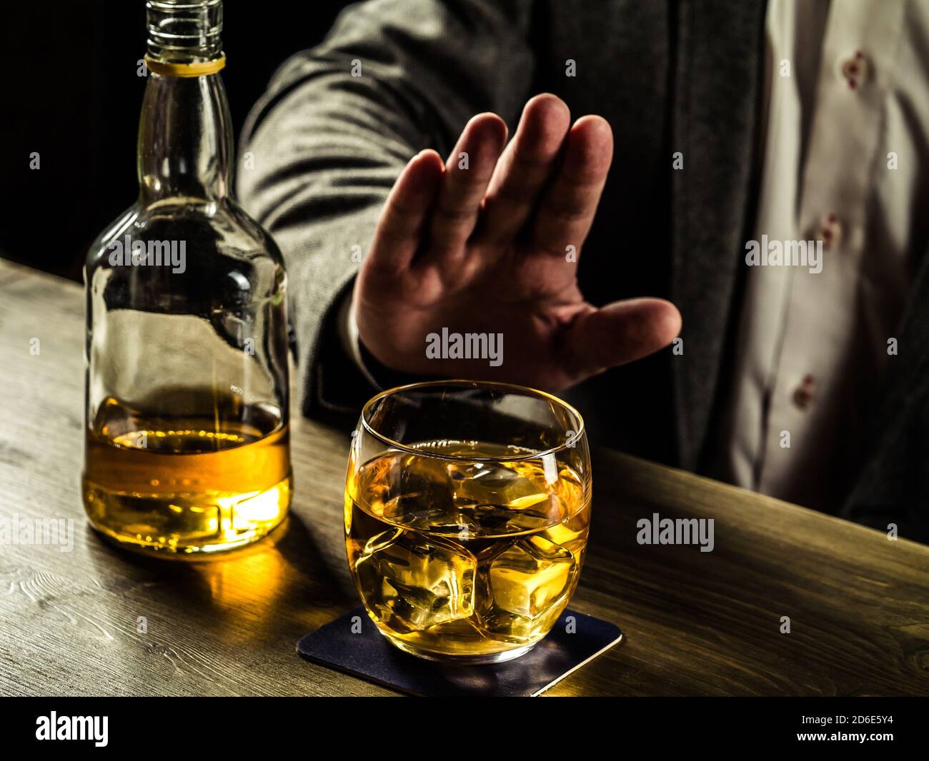 Man saying no hi-res stock photography and images - Alamy