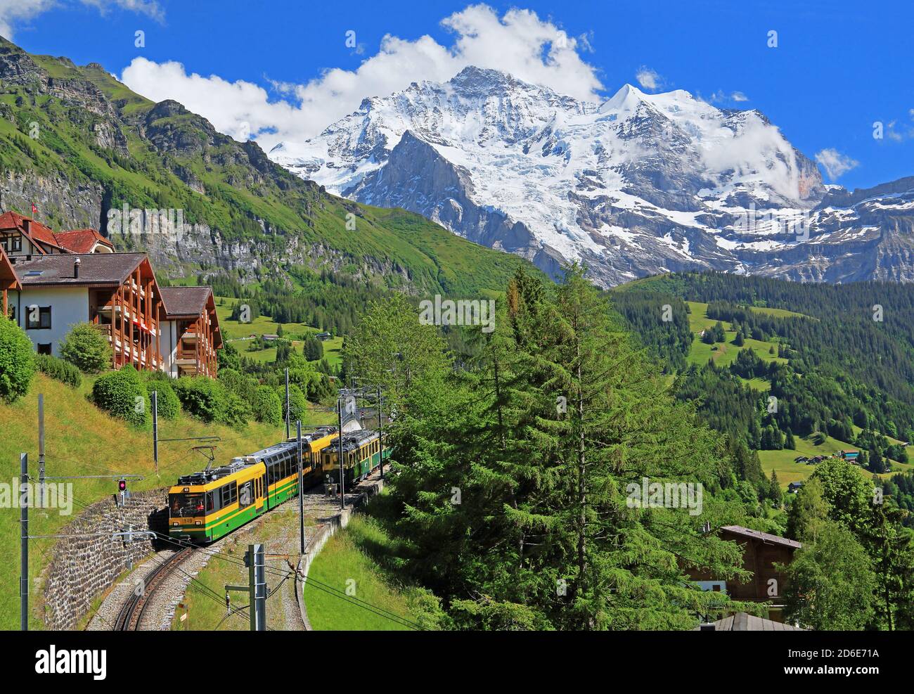 Wengernalpbahn hi-res stock photography and images - Alamy