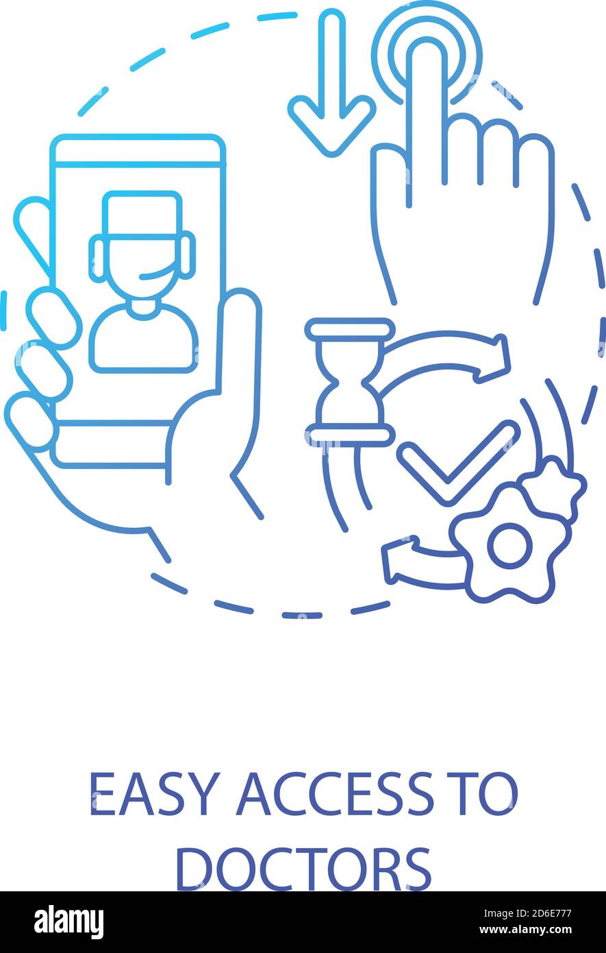 Easy to get access Stock Vector Images - Alamy