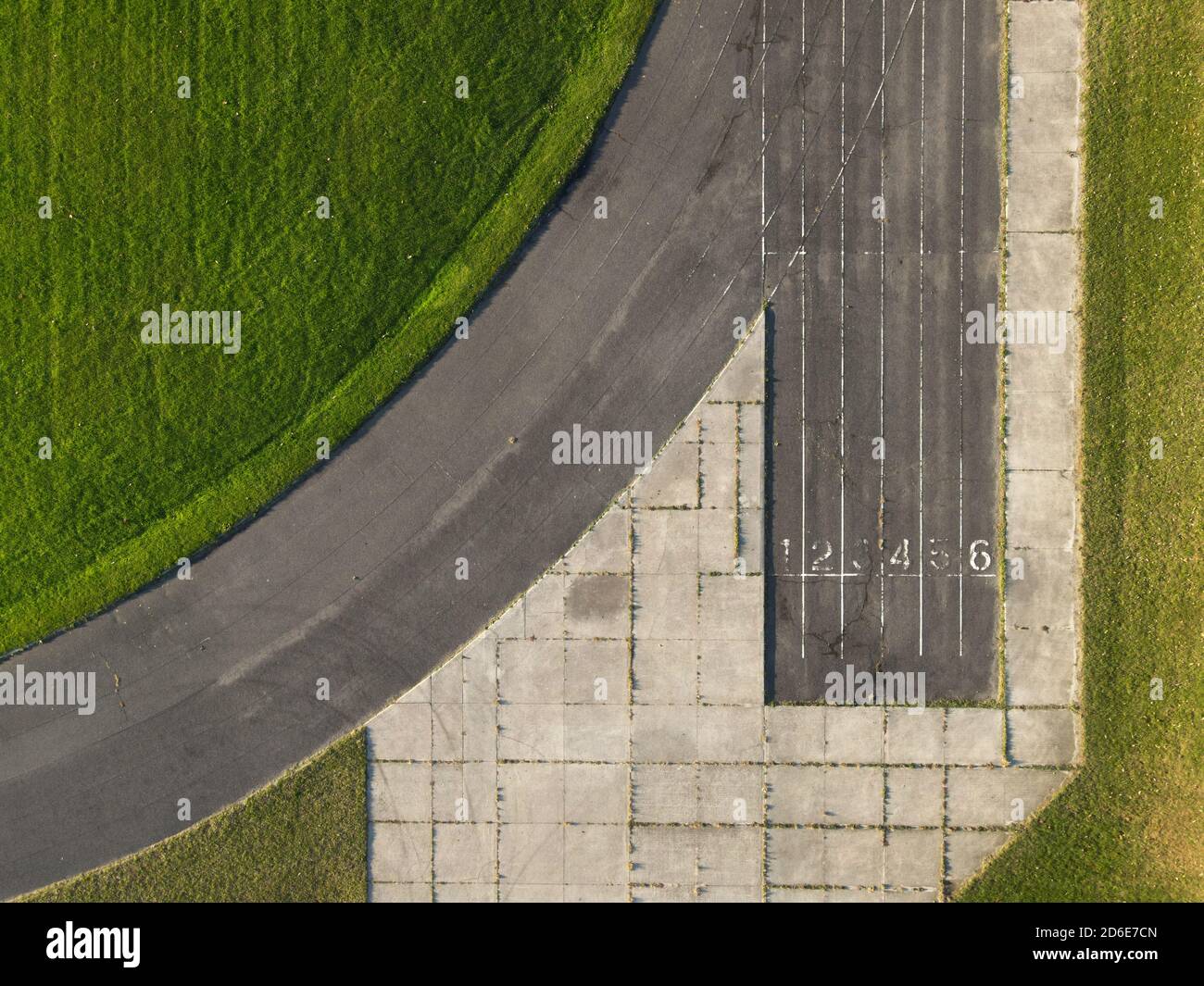 Oval Running Track High Resolution Stock Photography and Images - Alamy