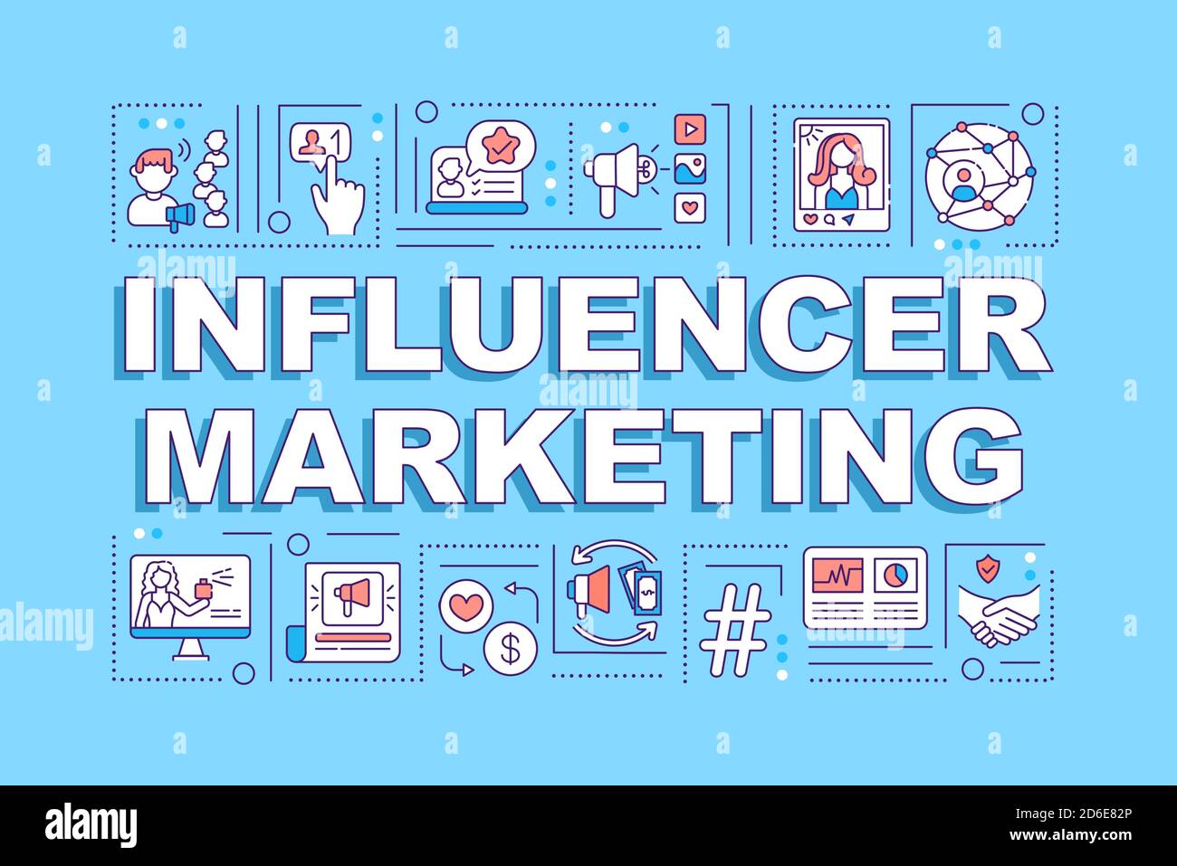 Social media frame influencer concept hi-res stock photography and ...