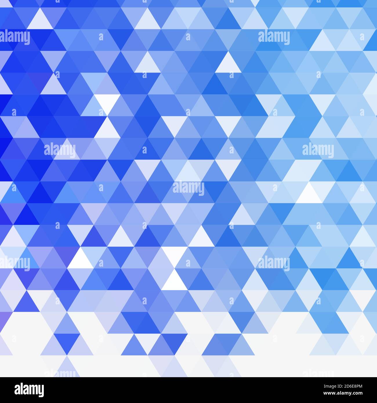 Abstract blue background with triangular pattern - eps10 Stock Vector ...
