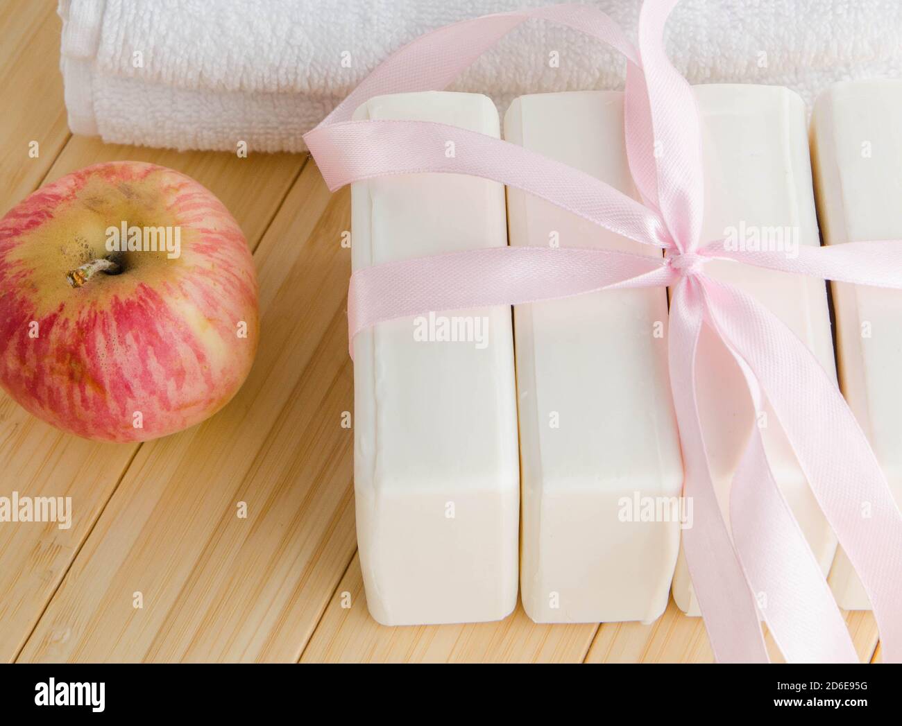 The healthy lifestyle concept with aromatic soaps Stock Photo - Alamy