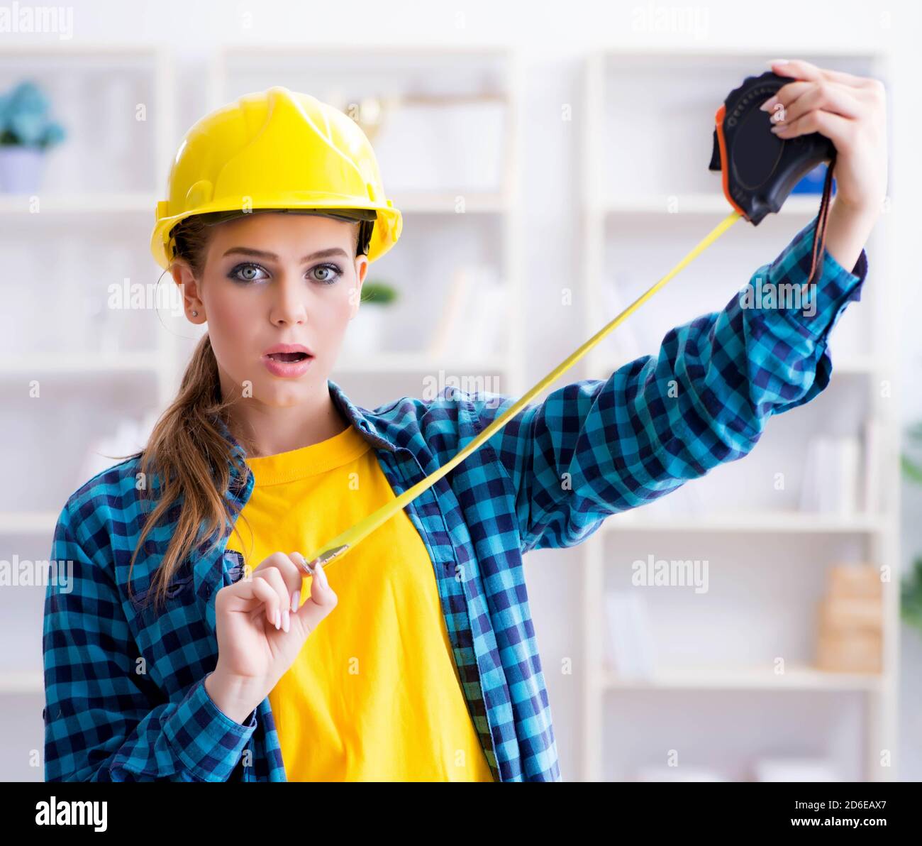 Funny tools for measurement hi-res stock photography and images - Alamy