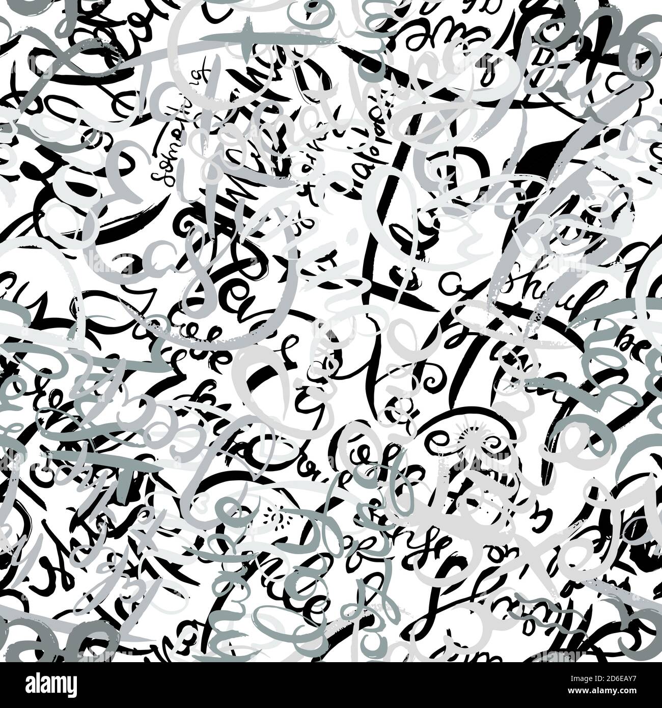 Graffiti background seamless pattern. Hand style tagging. Vandal vector ...