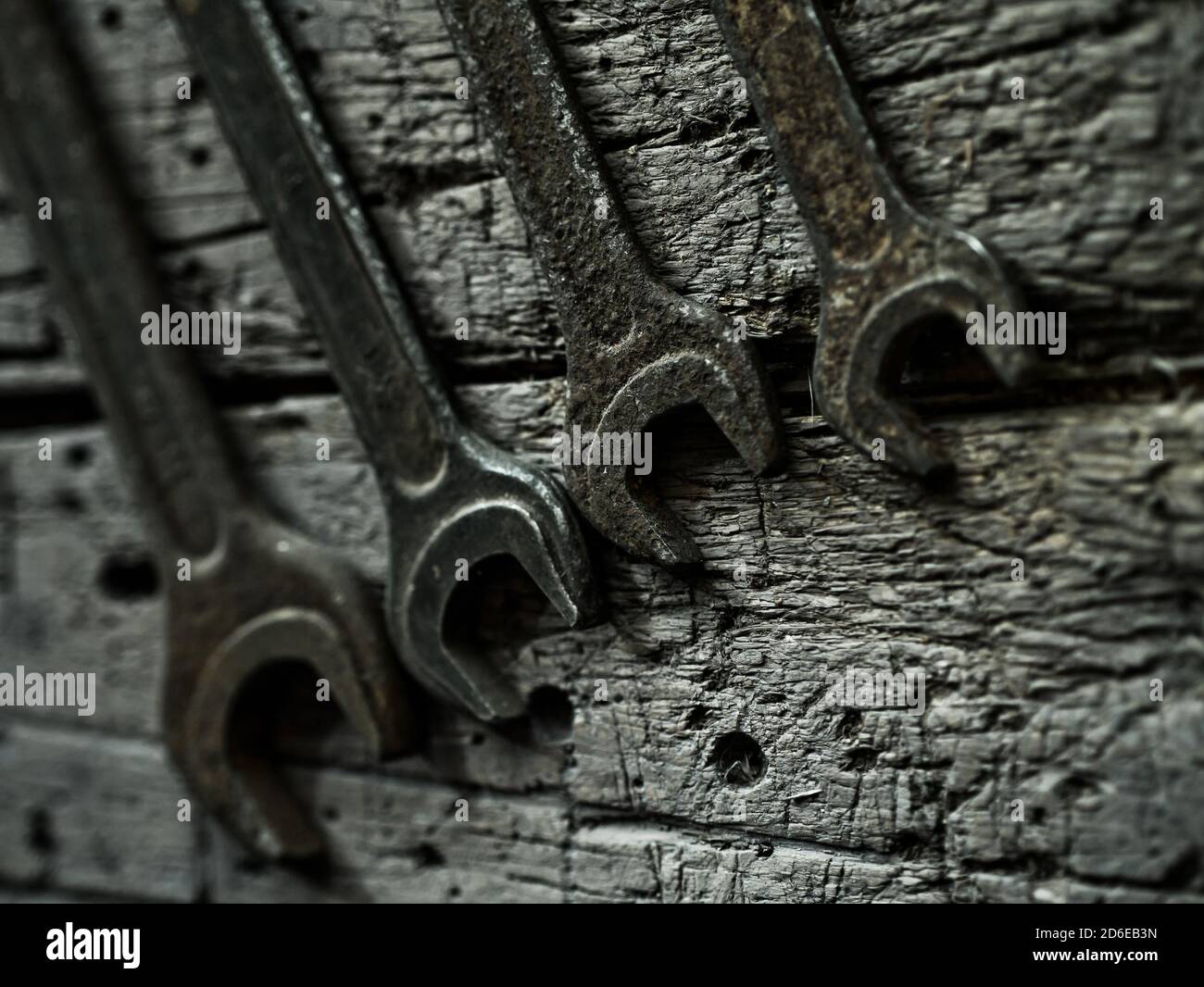 Old wrenches hi-res stock photography and images - Alamy