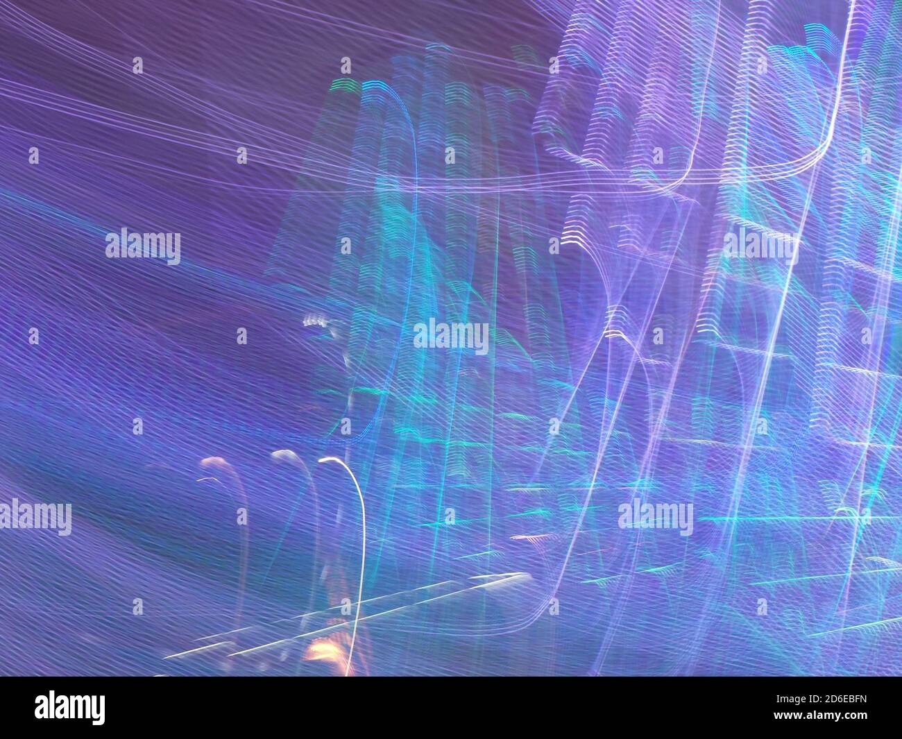 Cool futuristic illustration with vibrant sci-fi visualization Stock ...