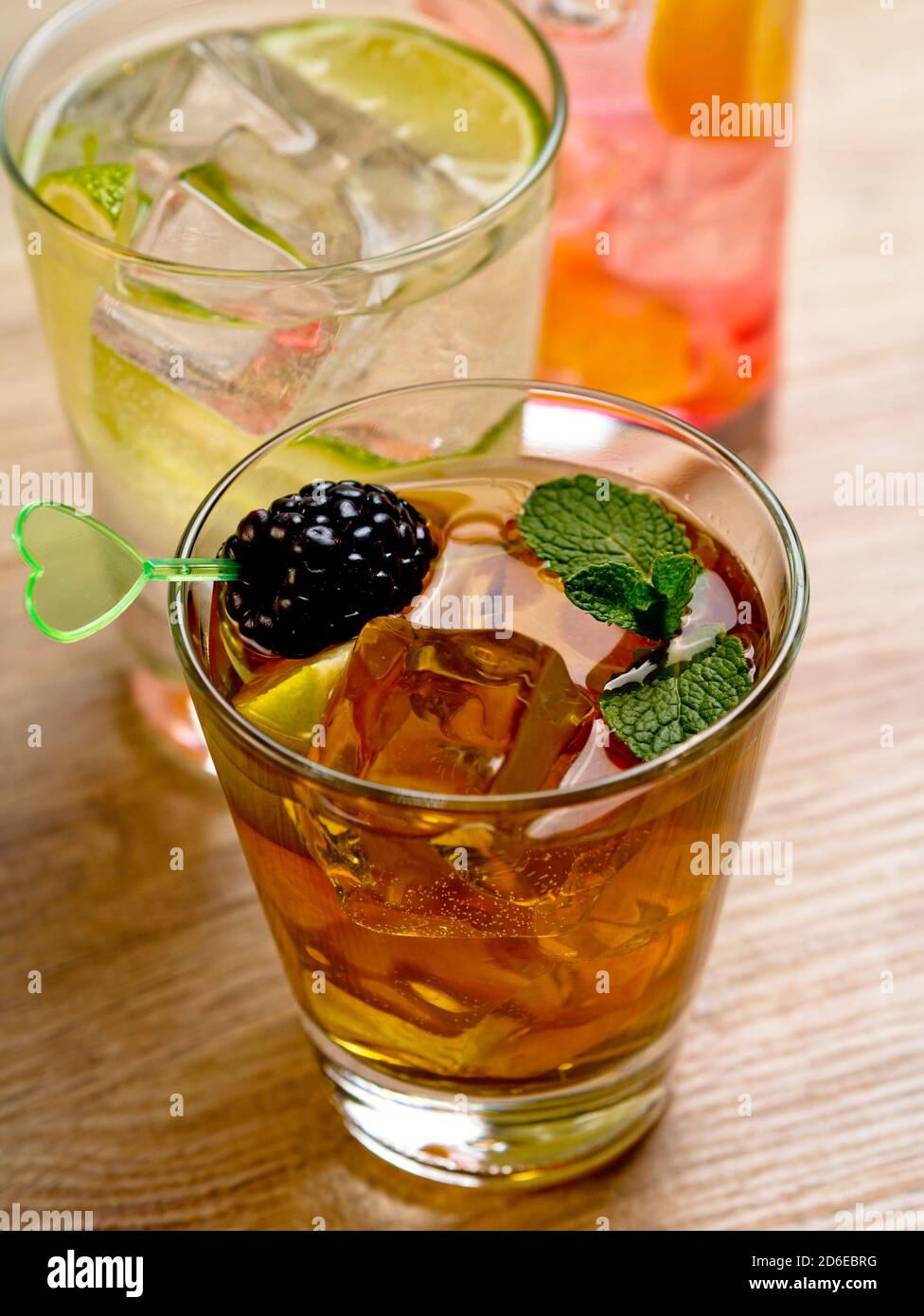 Cold refreshing summer drinks and cocktails Stock Photo - Alamy