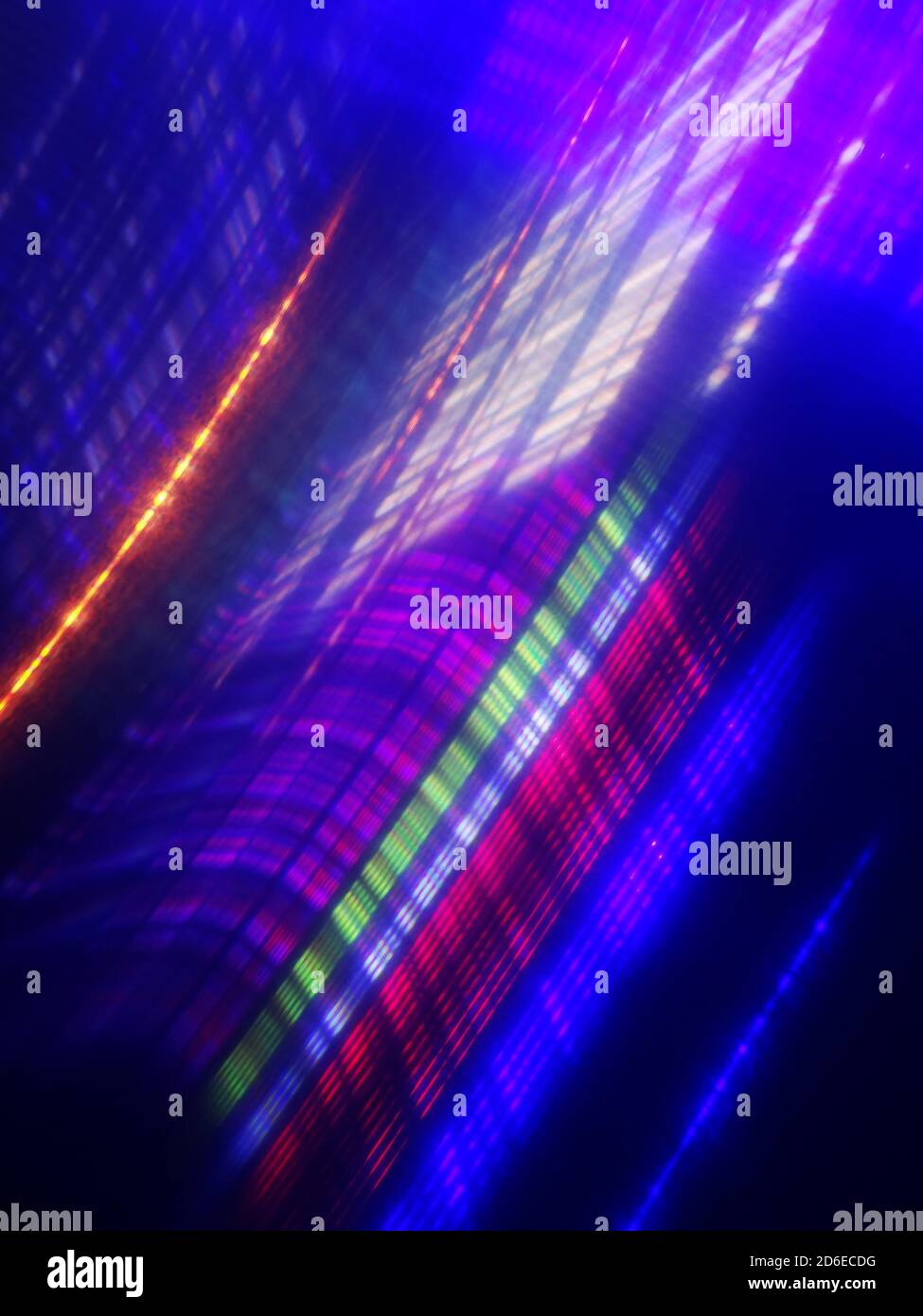 Cool vertical futuristic illustration with vibrant sci-fi visualization ...