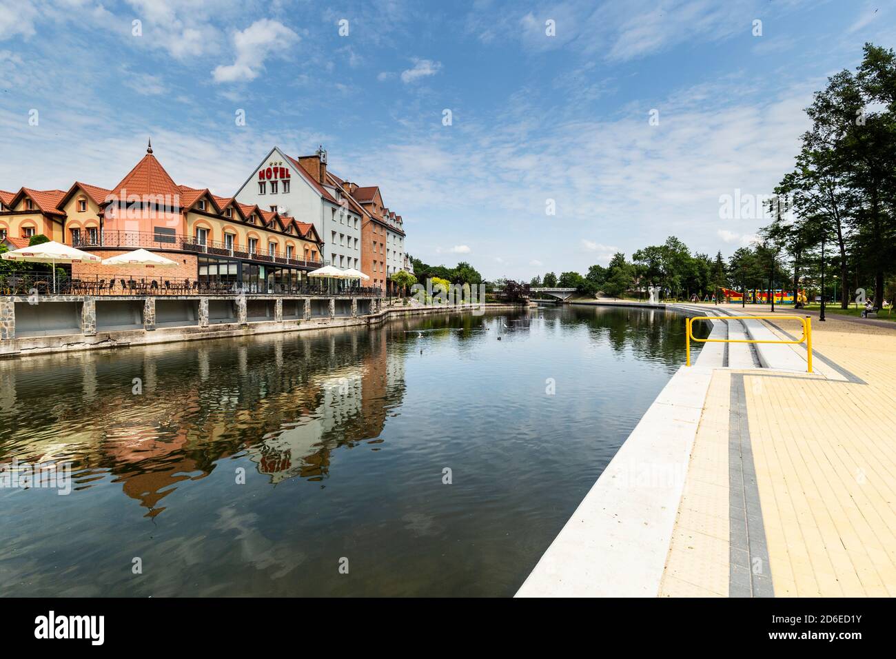 Europe, Poland, Voivodeship Warmian-Masurian, Pisz / Johannisburg Stock ...