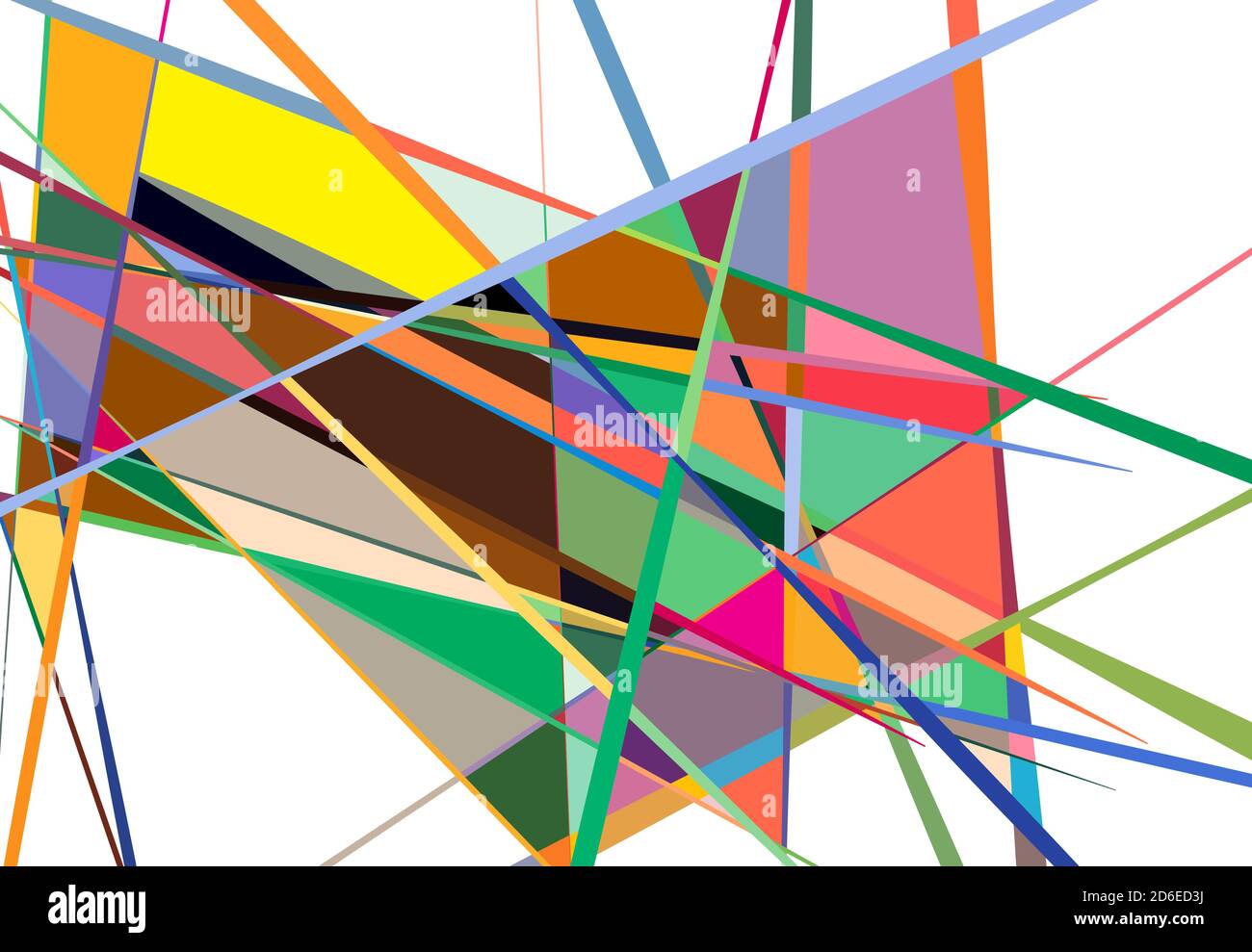 Geometric formation mosaic, tessellation design element, background ...