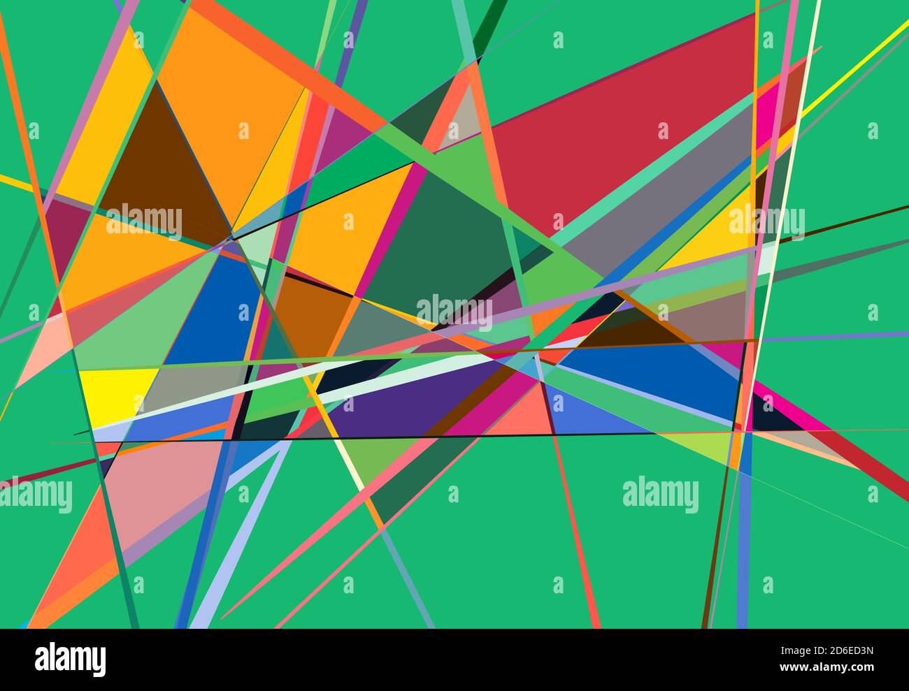 Geometric formation mosaic, tessellation design element, background ...