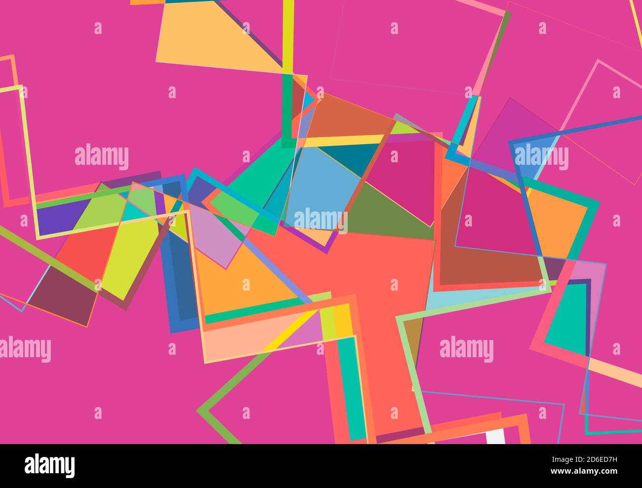 Geometric formation mosaic, tessellation design element, background ...