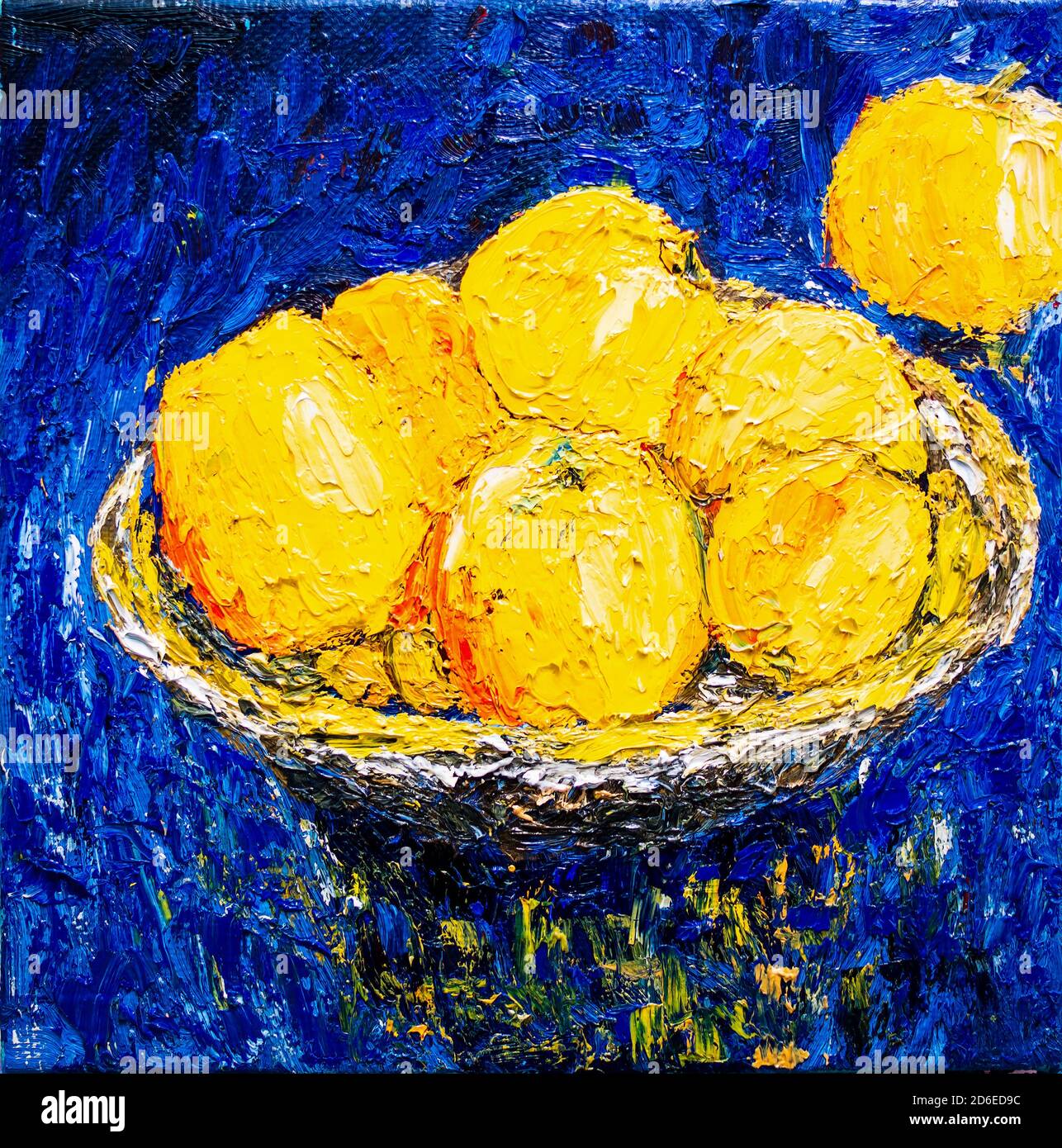 Golden Apples Painting