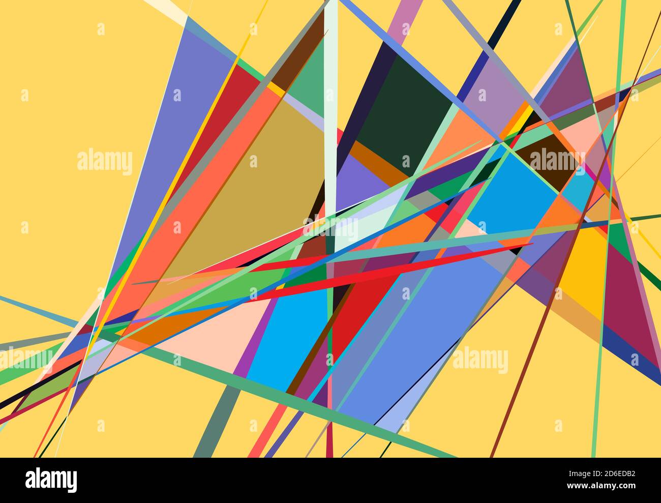 Geometric formation mosaic, tessellation design element, background ...