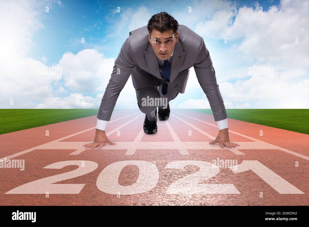 Finish line tape on track hi-res stock photography and images - Alamy